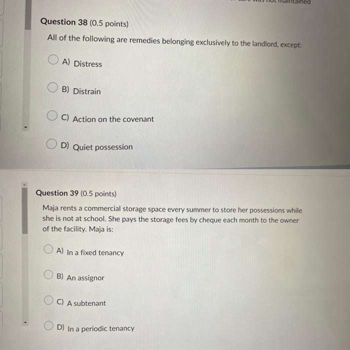 Solved All of the following are remedies belonging | Chegg.com