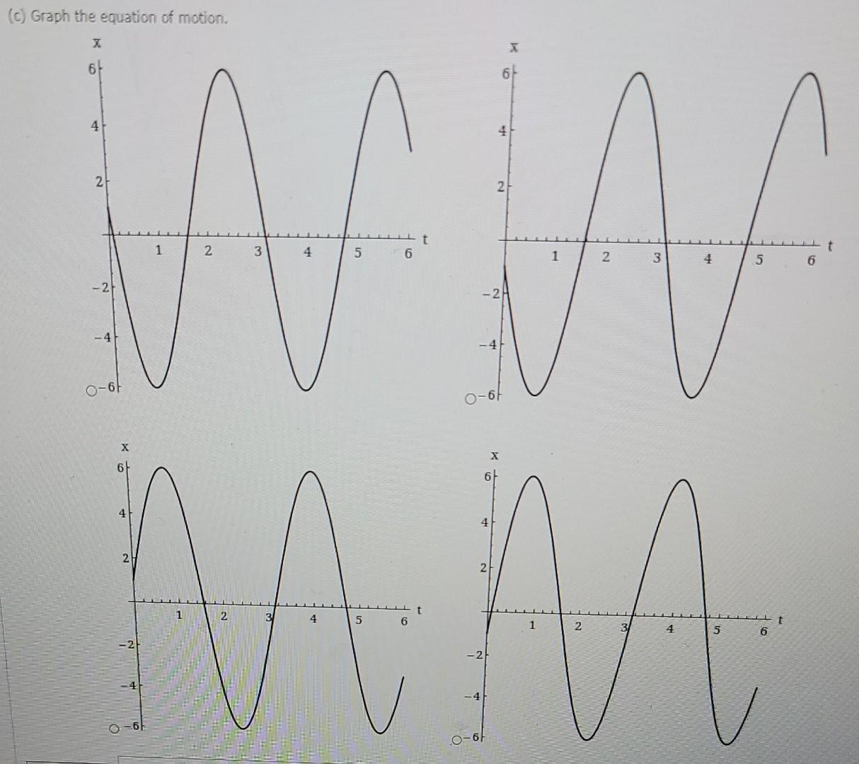 Solved A mass of 1 slug is attached to a spring whose | Chegg.com