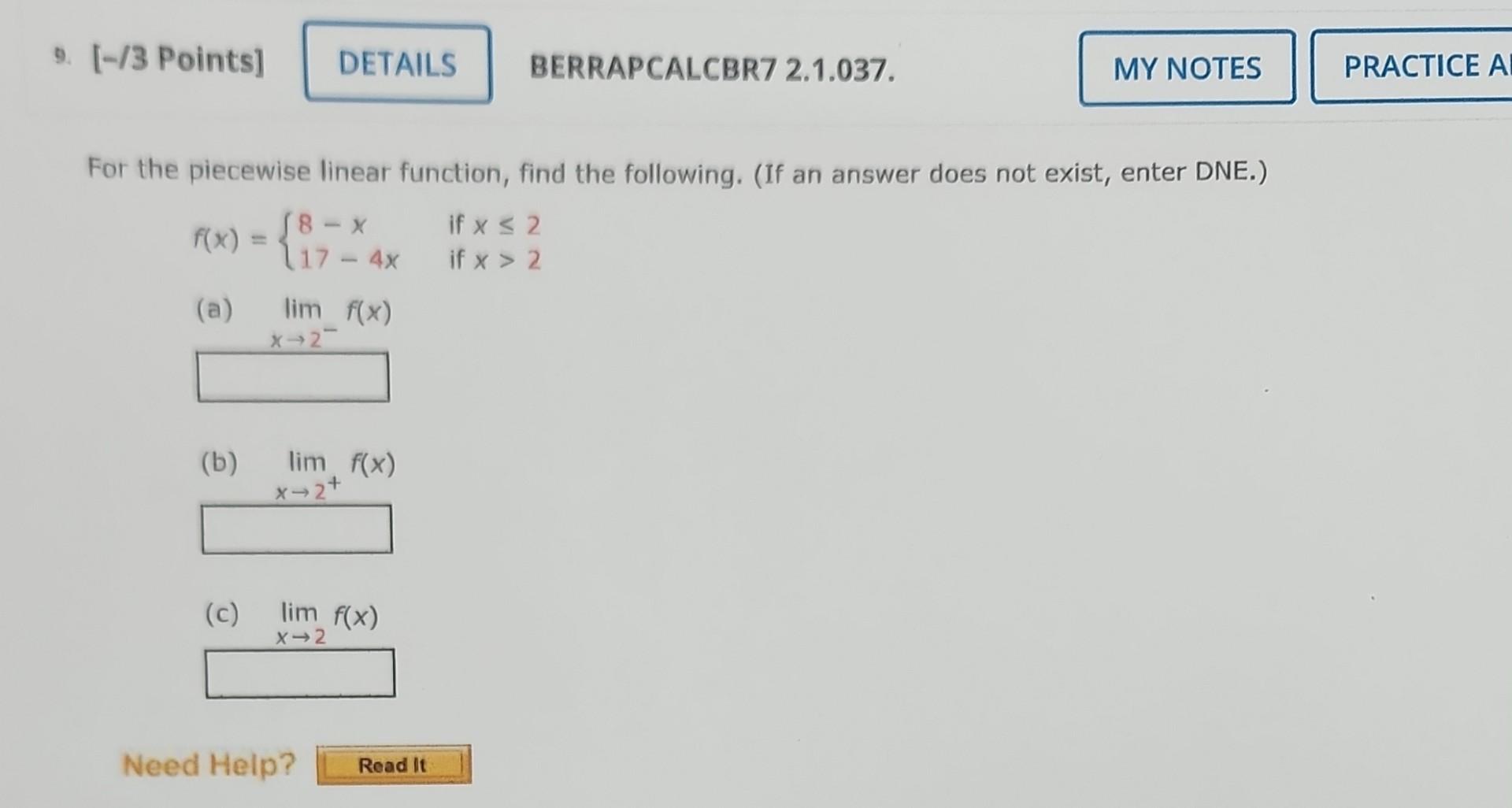 Solved For the piecewise linear function, find the | Chegg.com