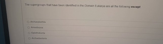 Solved The supergroups that have been identified in the | Chegg.com
