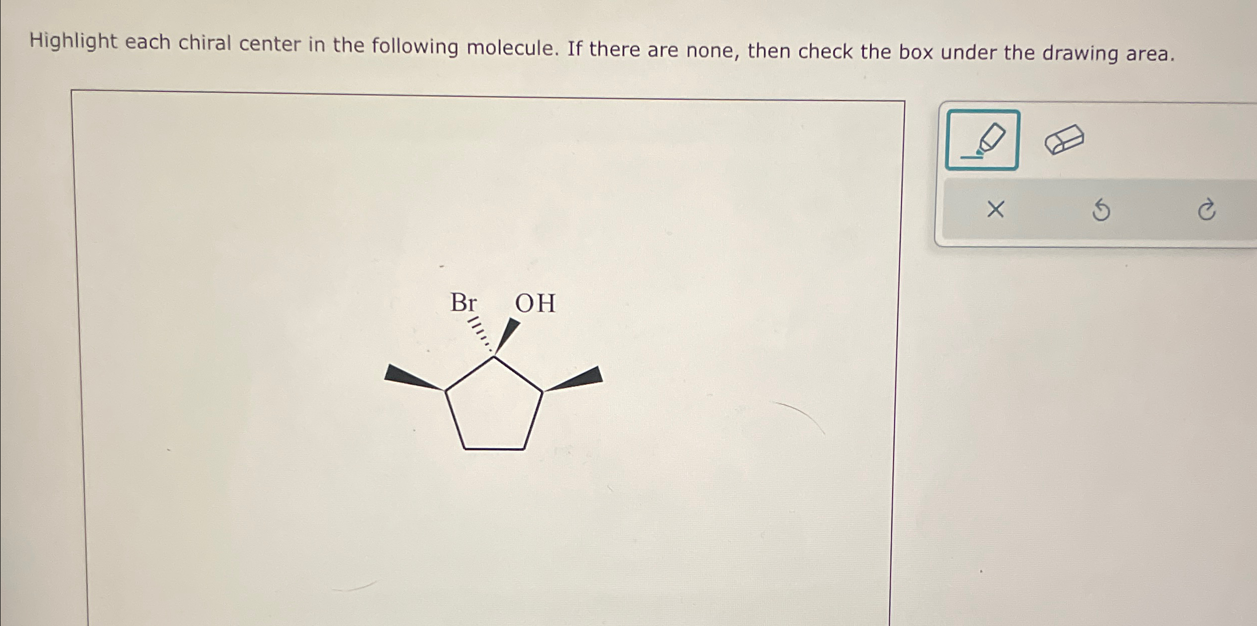 Solved Highlight each chiral center in the following | Chegg.com