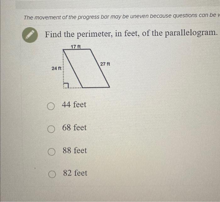Solved The movement of the progress bar may be uneven | Chegg.com
