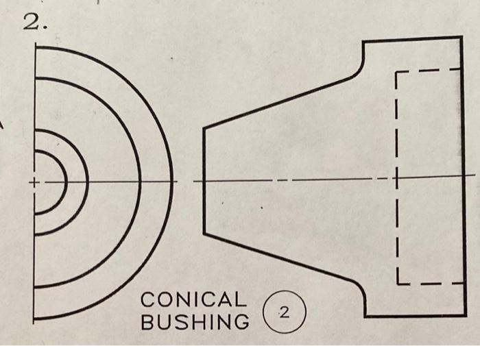 Solved Draw Full Section Views Of The Part And Add Missing