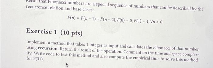 Solved that Fibonacci numbers are a special sequence of | Chegg.com
