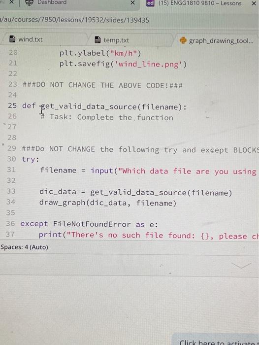 Solved Topic: The Graph Drawing Tool In the workspace, you | Chegg.com