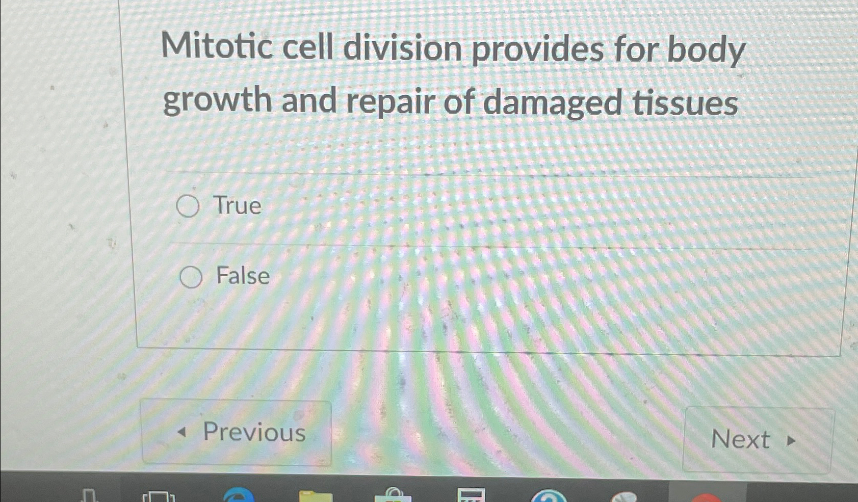 Solved Mitotic cell division provides for body growth and | Chegg.com