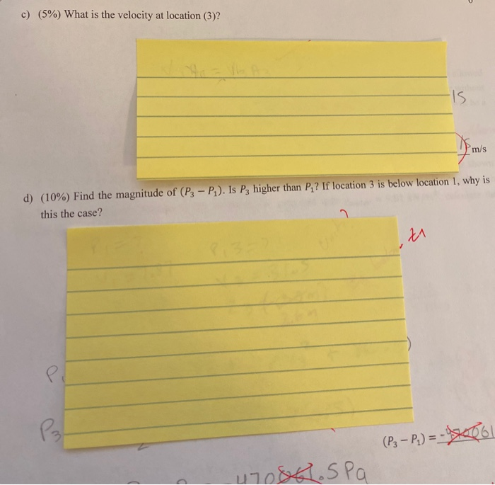 Solved Problem 3 (35%) Water, considered an inviscid, | Chegg.com