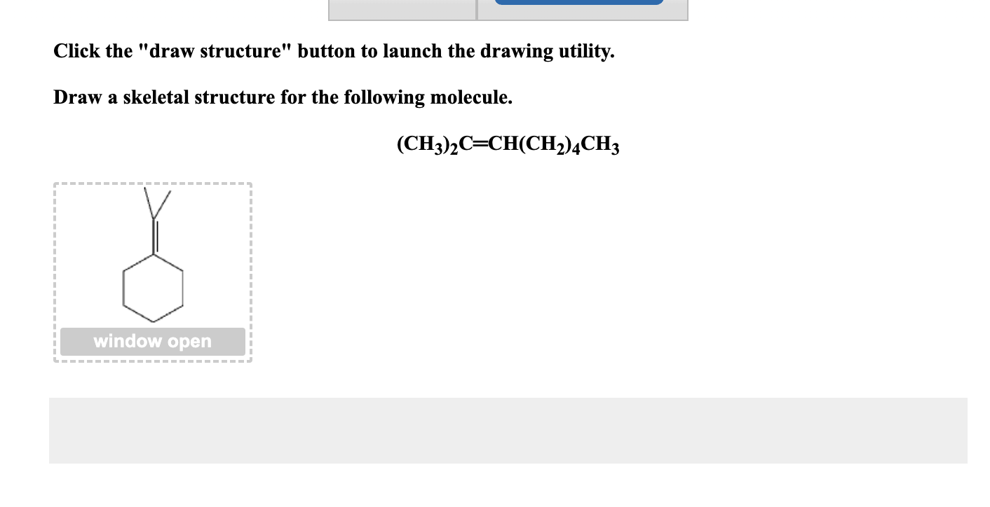 Solved Draw a skeletal structure for the following | Chegg.com