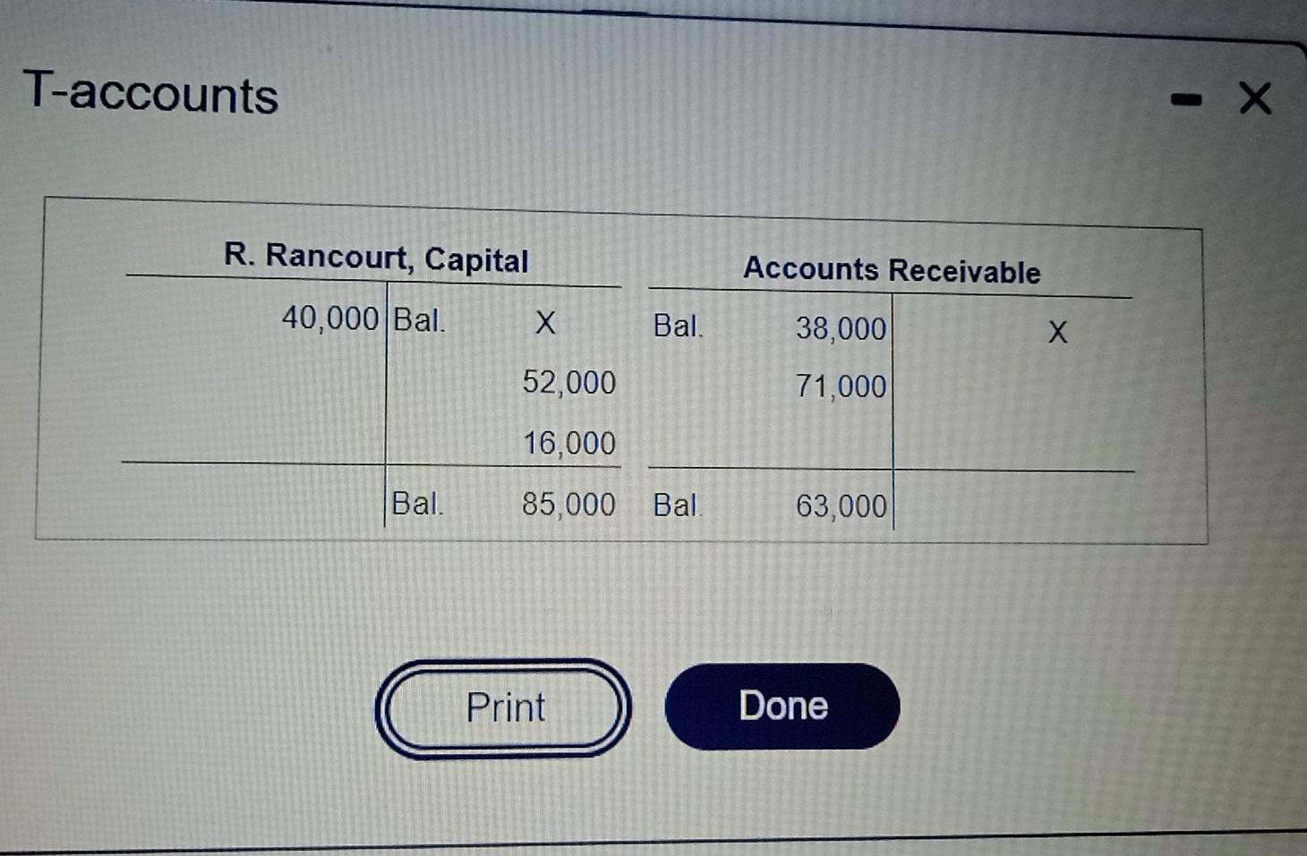 Solved Compute the missing amount represented by "X" in each | Chegg.com
