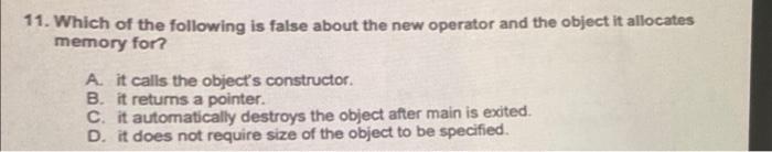Solved 2. "Non-static" member variables declared "private" | Chegg.com