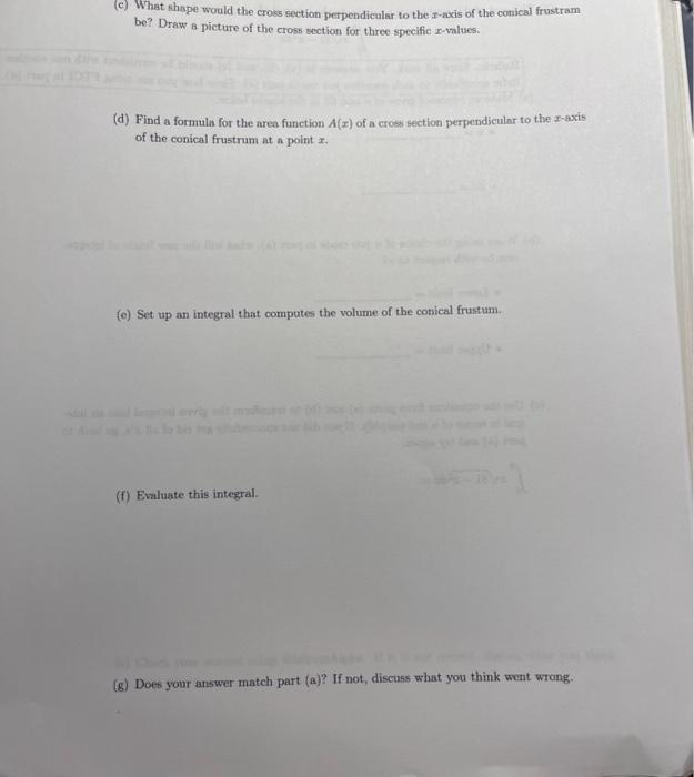 Solved (1) The solid object pictured above is called a | Chegg.com