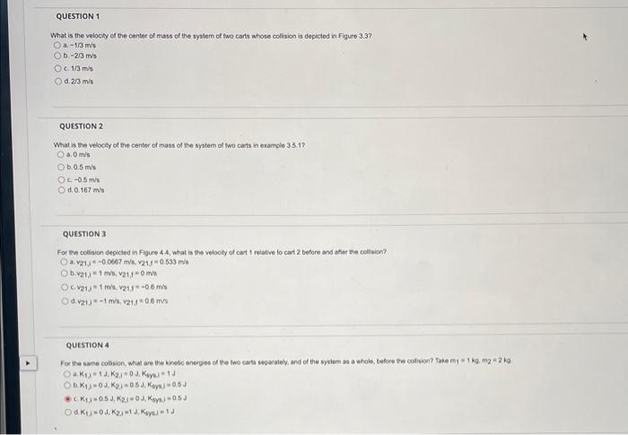 Solved Figure 3.3: What would happen if the objects in | Chegg.com