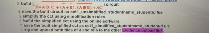 Solved Solve the previous Q using logic cct .Draw the cct | Chegg.com