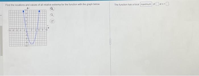 Find the locations and values of all relative extrema | Chegg.com
