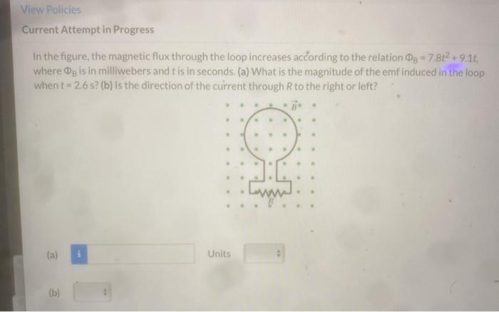 Solved View Policies Current Attempt in Progress In the | Chegg.com