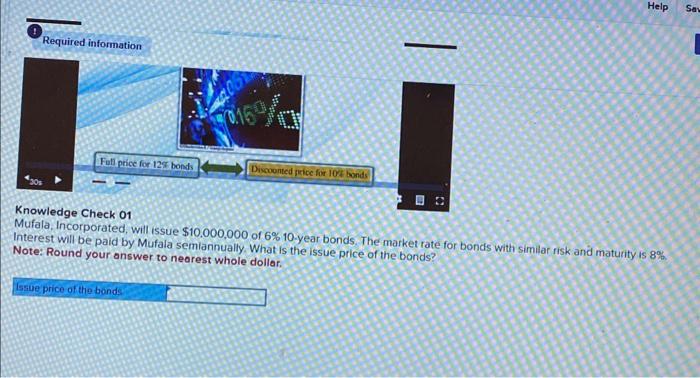 Solved Required information Knowledge Check 01 Mufala, | Chegg.com