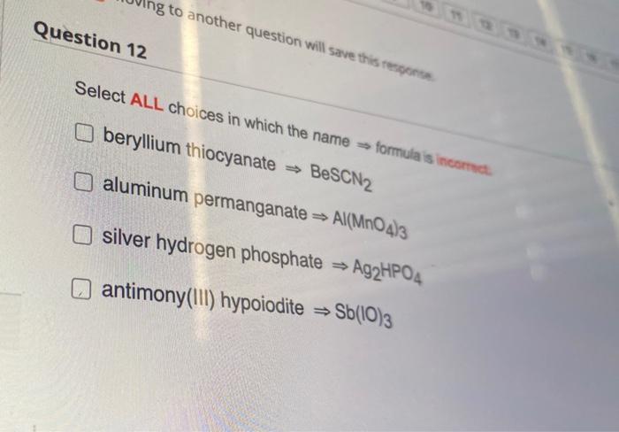 Solved ng to another question will save this Question 12 | Chegg.com