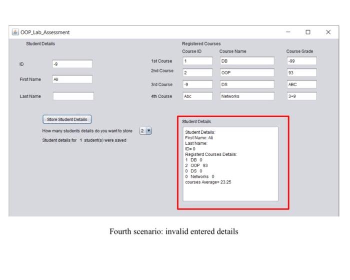 Solved Exercise: Implement the following Classes. (10 Marks) | Chegg.com