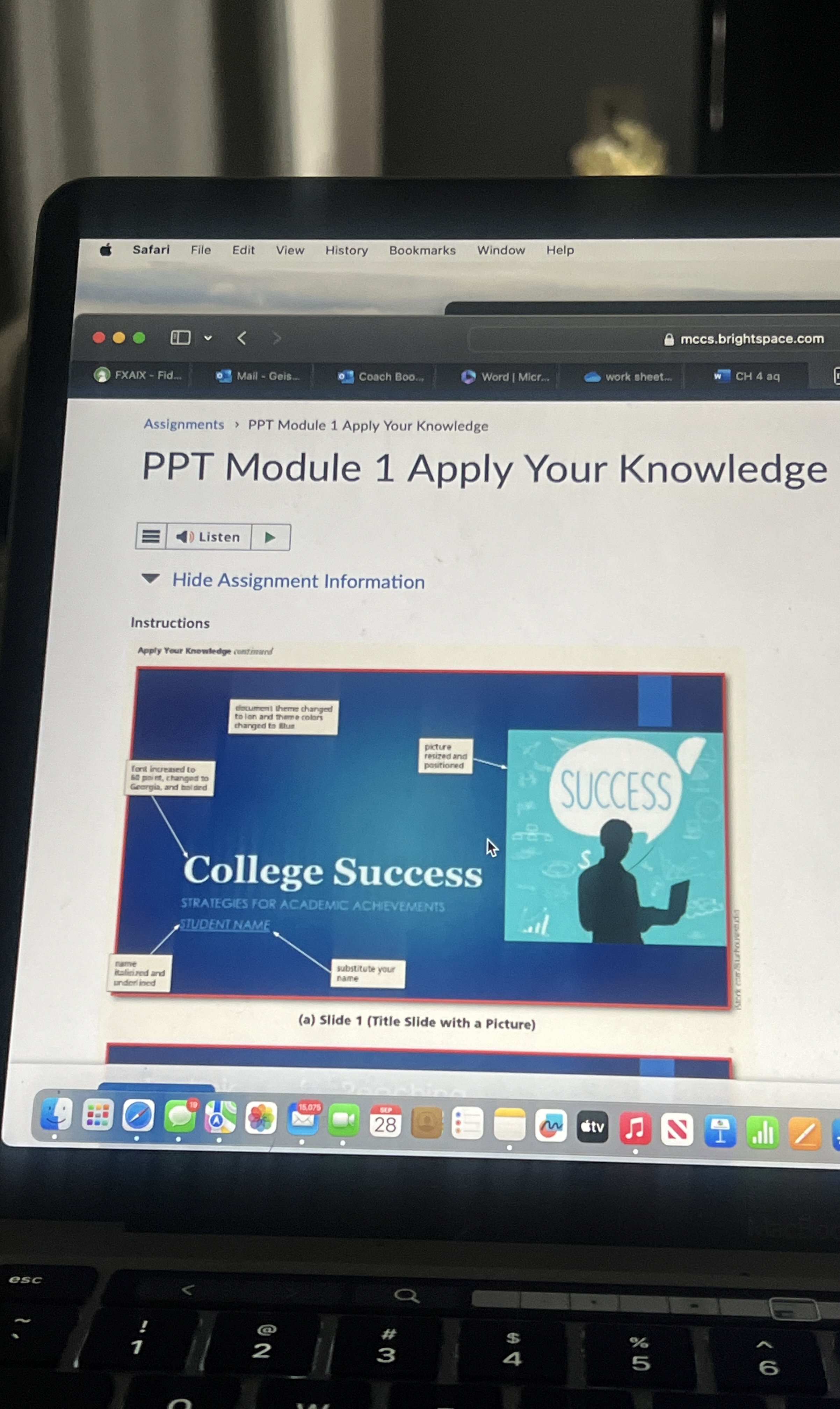 PPT Module 1 ﻿Apply Your KnowledgeInstructionsApply | Chegg.com