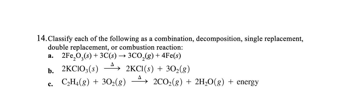 Solved Classify each of the following as a combination, | Chegg.com