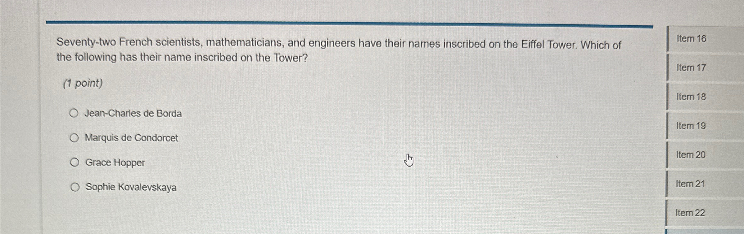 Solved Seventy-two French scientists, mathematicians, and | Chegg.com