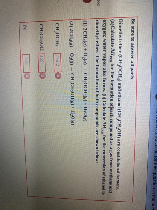 Solved ILLILU U credit for this question in the prew Be sure | Chegg.com