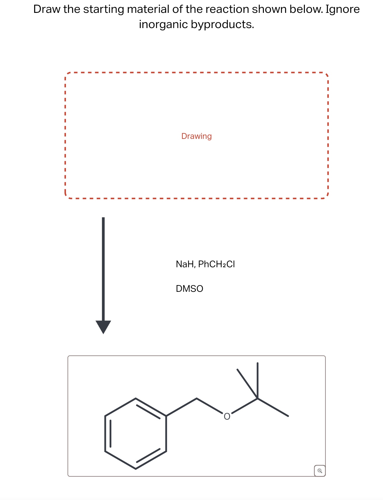 Solved Draw the starting material of ﻿the reaction shown | Chegg.com