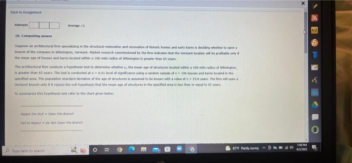 Solved Back to Assignment Attempts Average 30. Computing | Chegg.com