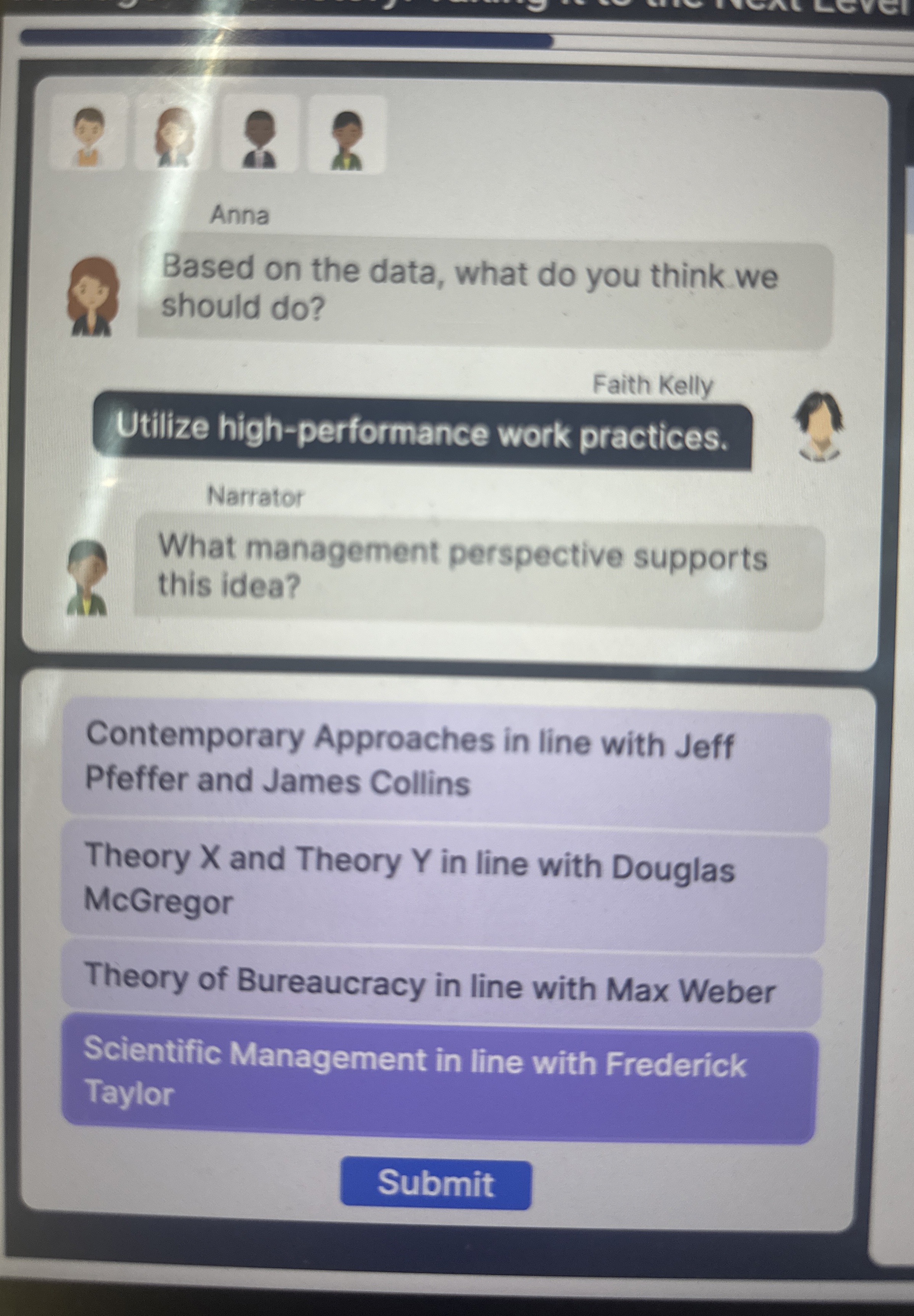 Solved AnnaBased on the data, what do you think we should | Chegg.com