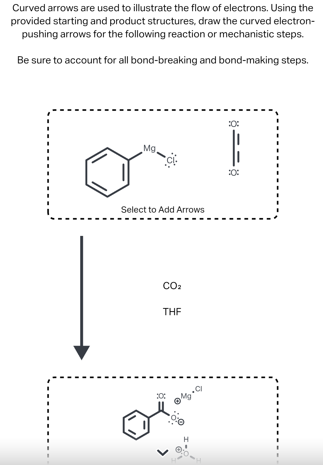 Solved I Select to Add ArrowsHCl,H2O ﻿Curved arrows are used | Chegg.com
