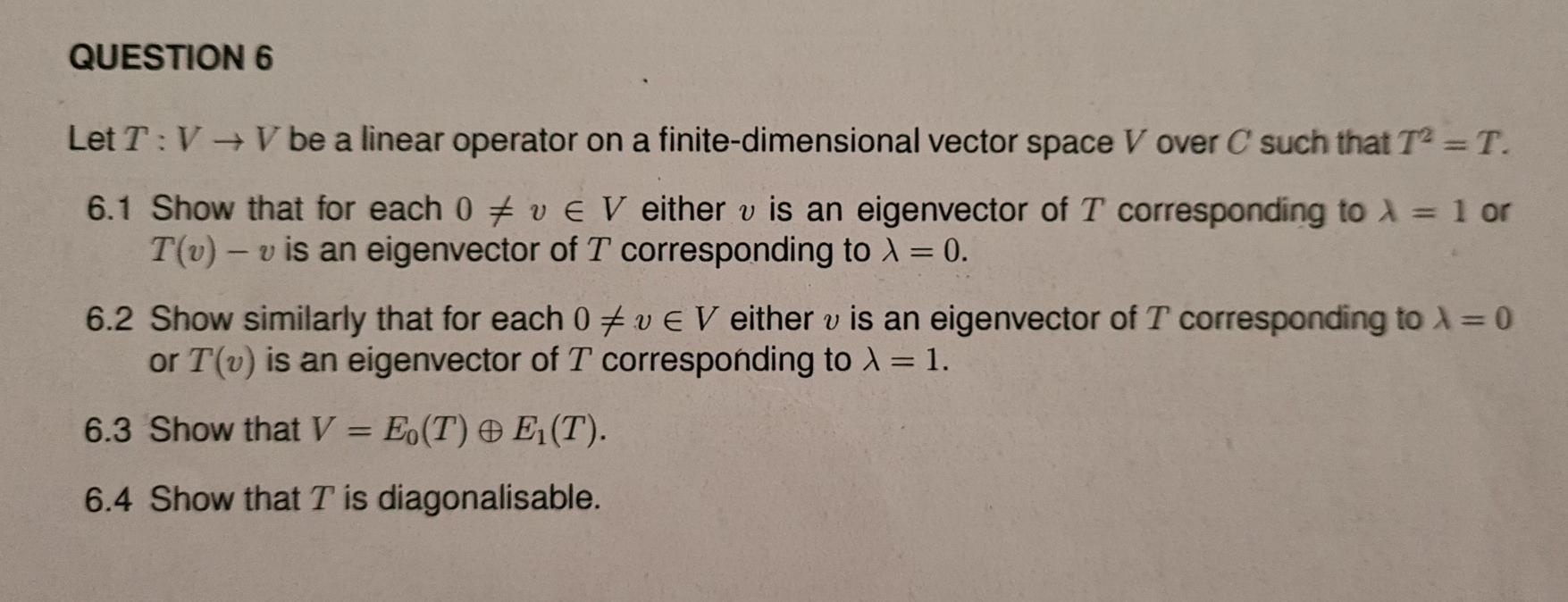 Solved HI can you please assist with 6.3. I have an idea | Chegg.com