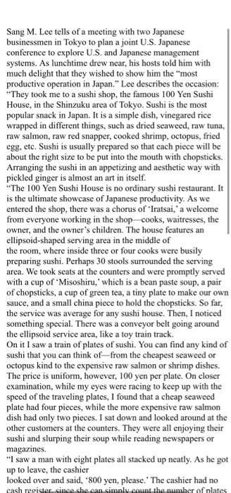 Solved 1- Analyze the operations processes based on the 4Vs | Chegg.com