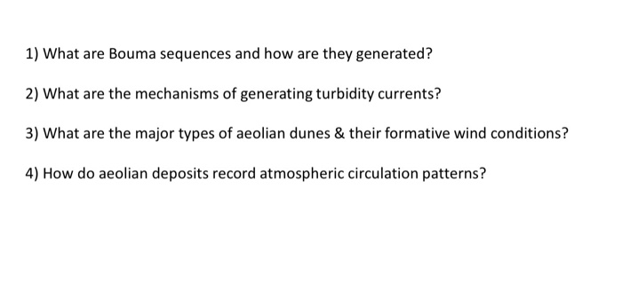 Solved 1) What are Bouma sequences and how are they | Chegg.com