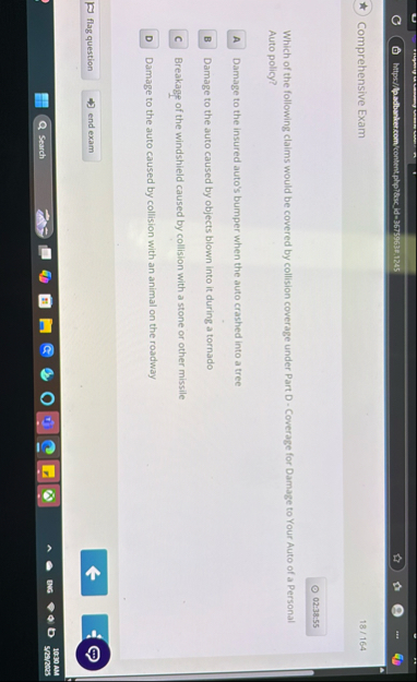 Solved Comprehensive Exam18164Which of the following claims | Chegg.com