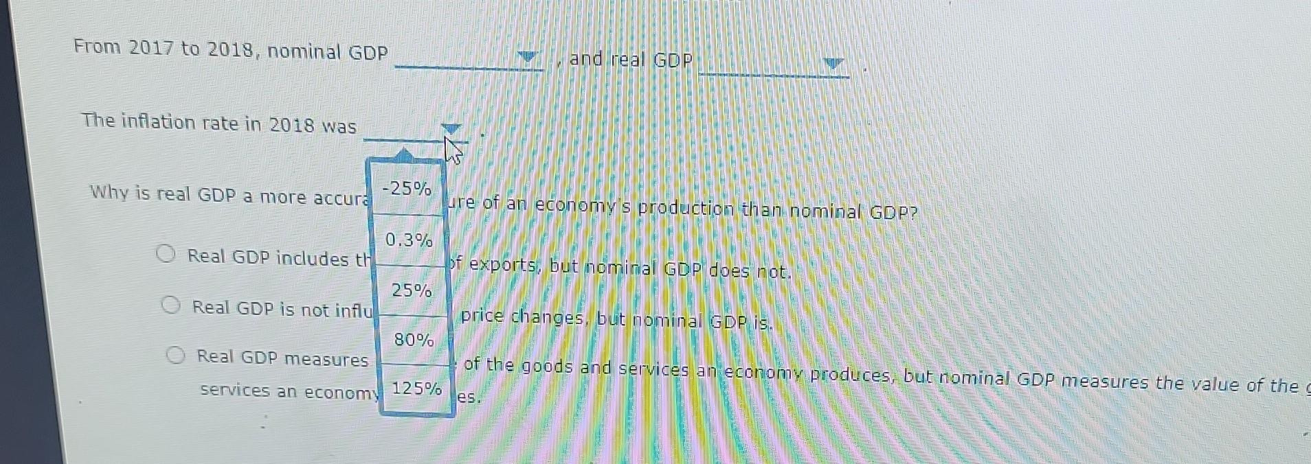 Solved 5. Real versus nominal GDP Consider a simple economy | Chegg.com