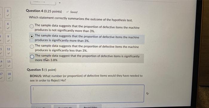 Which statement correctly summarizes the outcome of | Chegg.com