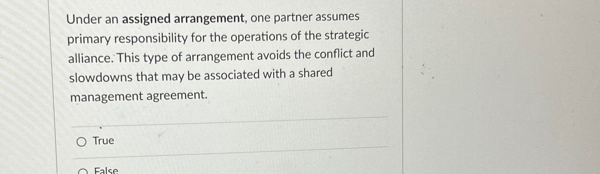 Solved Under an assigned arrangement, one partner assumes | Chegg.com
