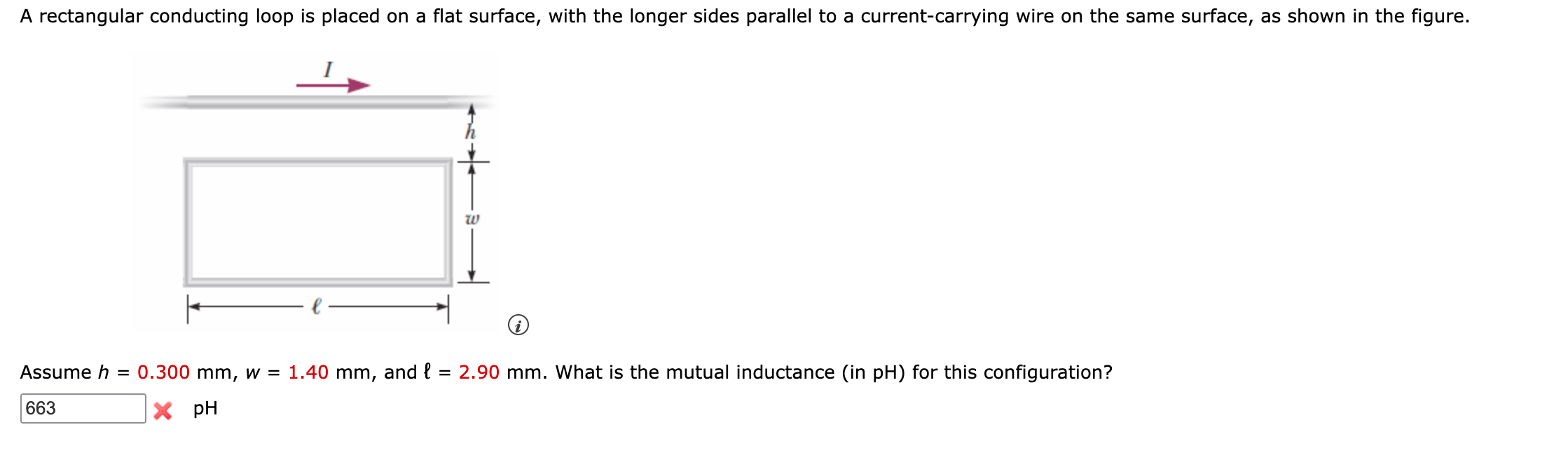 Solved A rectangular conducting loop is placed on a flat | Chegg.com