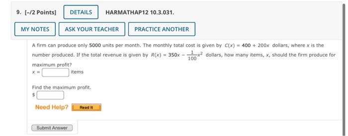 Solved A Firm Can Produce Only 5000 Units Per Month The Chegg