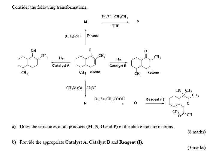 Solved Consider the following transformations. Ph P*- CHỊCH | Chegg.com