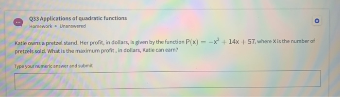 Solved Objective 4: Solve application problems Q32 | Chegg.com