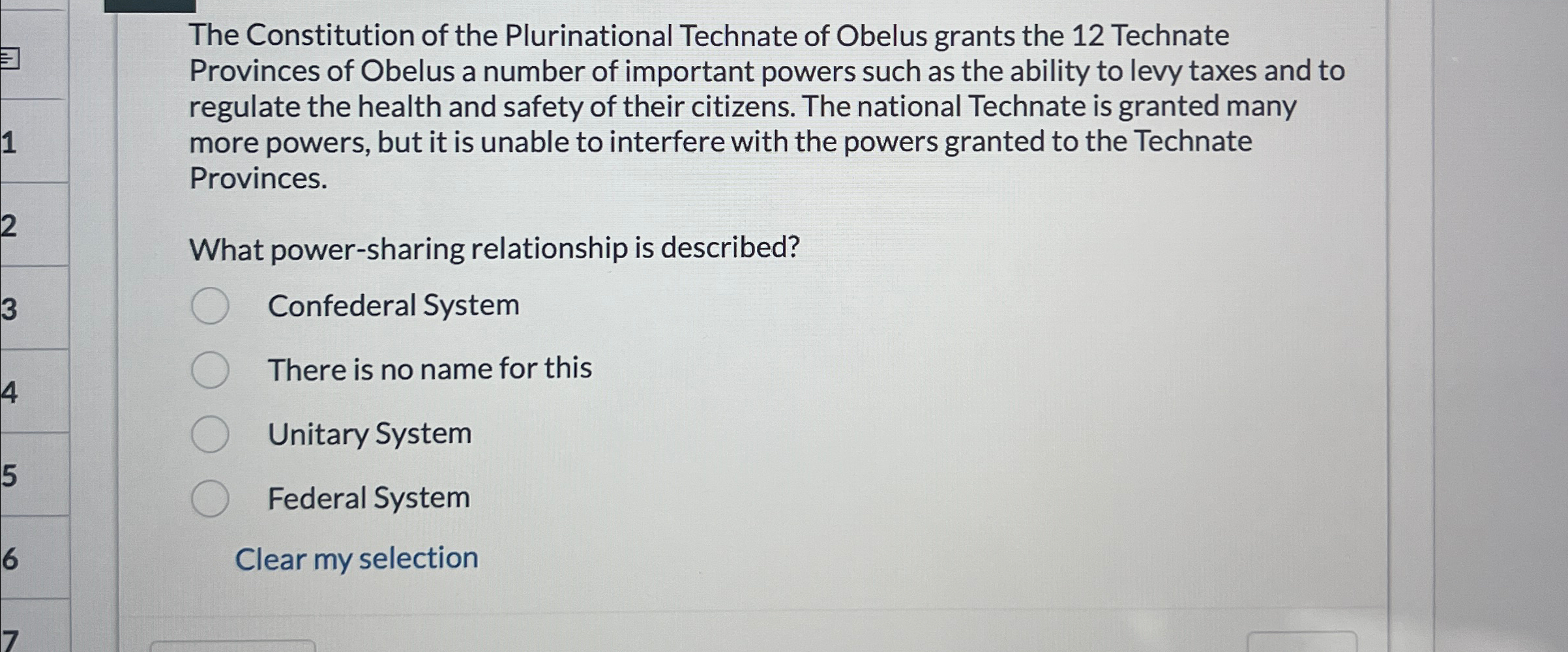 Solved The Constitution of the Plurinational Technate of | Chegg.com