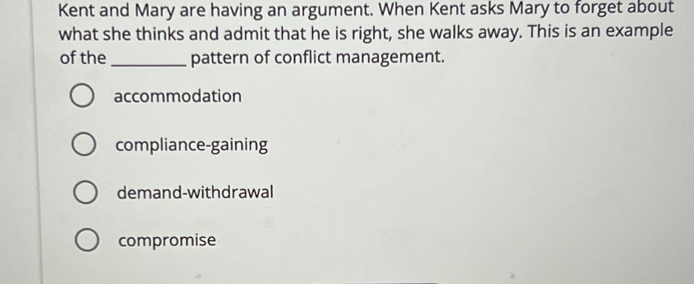 Solved Kent and Mary are having an argument. When Kent asks | Chegg.com