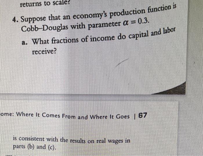 Solved 1. Use the neoclassical theory of distribution to | Chegg.com