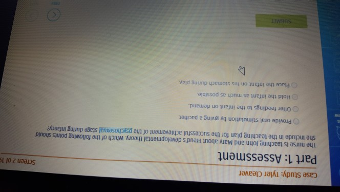 Solved Case Study: Tyler Cleaver Screen 2 of 19 Part 1: | Chegg.com