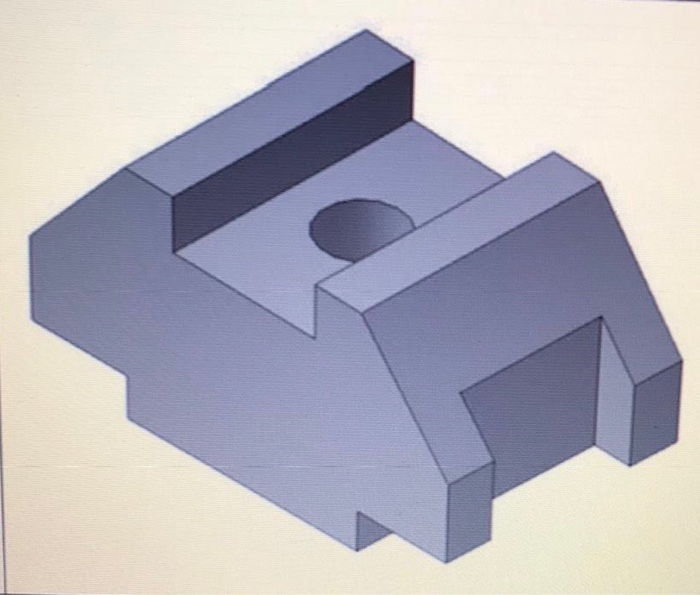 Solved DRAW AND MEASURE THE STANDARD THREE VIEWS OF TS 88 | Chegg.com