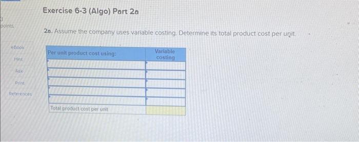 Solved Required information Exercise 6-3 (Algo) Income | Chegg.com