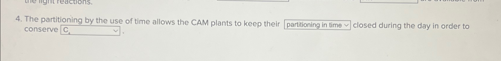 Solved The partitioning by the use of time allows the CAM | Chegg.com