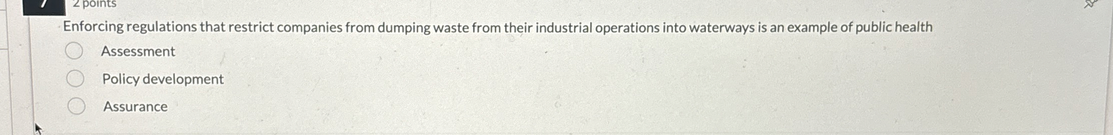 Solved Enforcing regulations that restrict companies from | Chegg.com