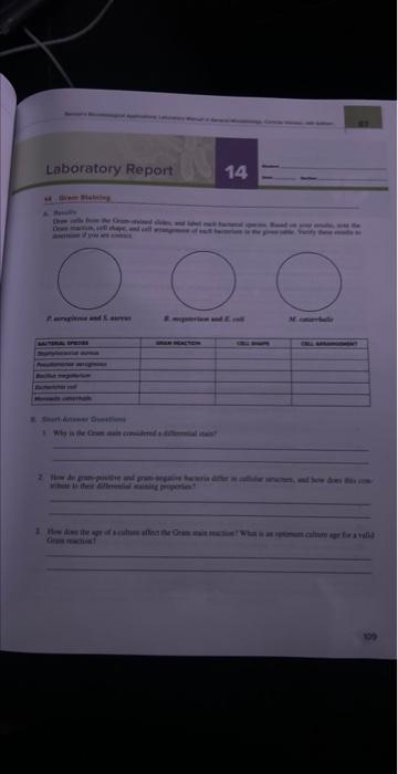 Benson's Microbiological Applications: Laboratory | Chegg.com